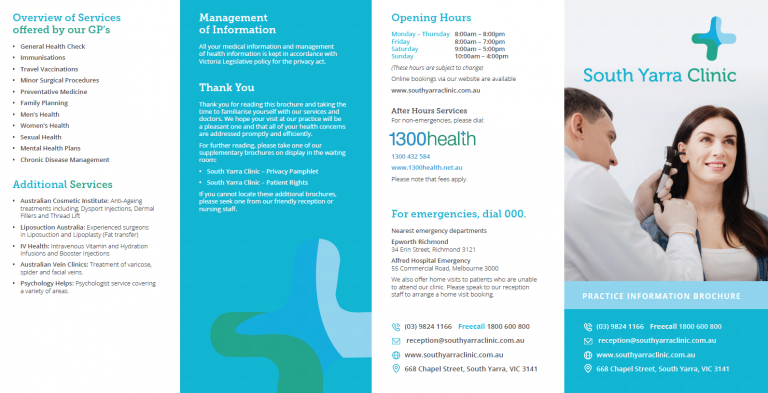 Practice Information Brochure